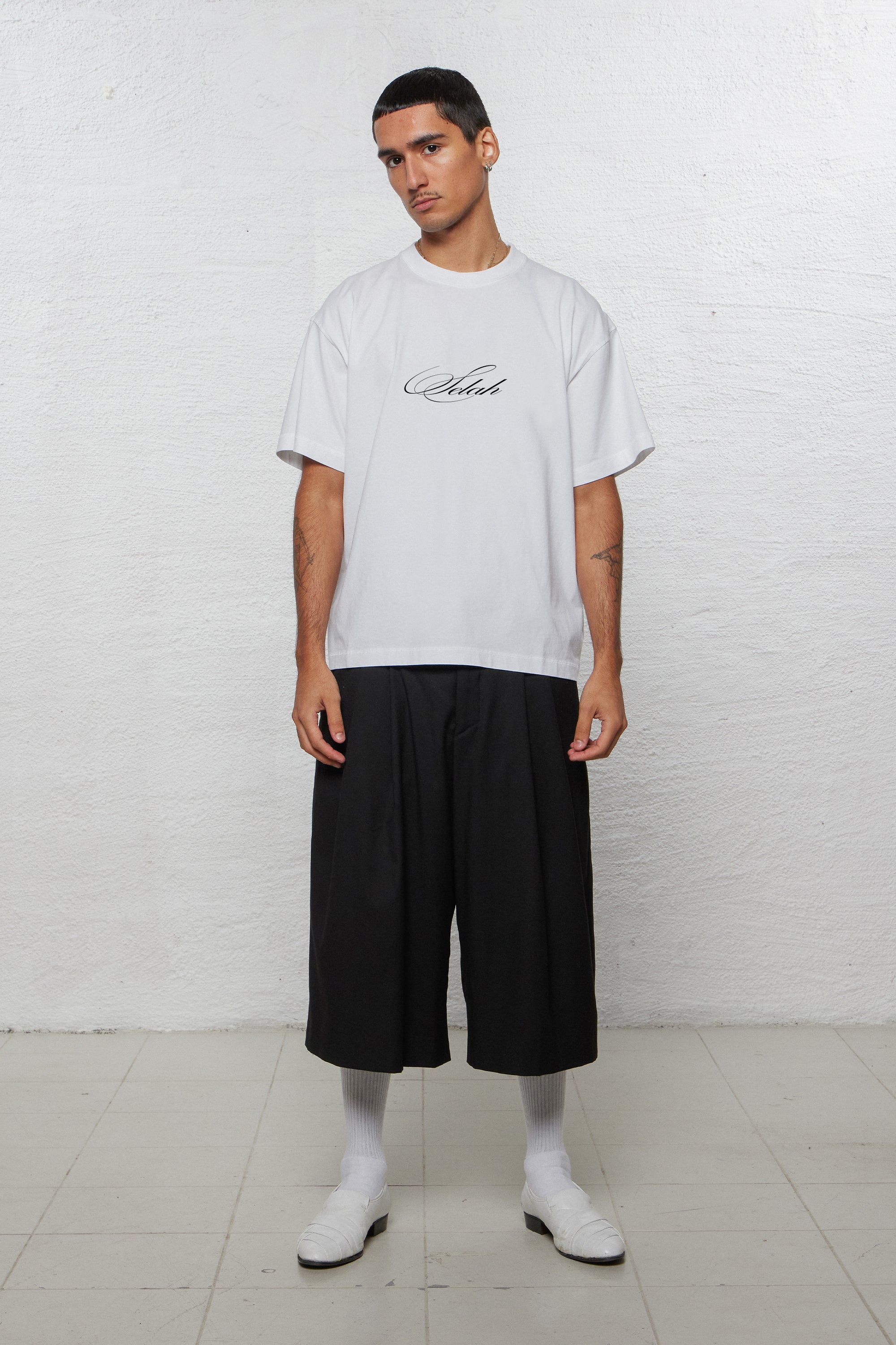 Script Regular Tee White – 1313 Selah